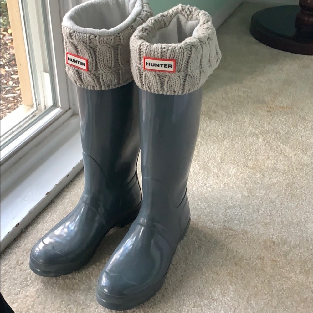 Hunter Boots With Hunter Socks Gem